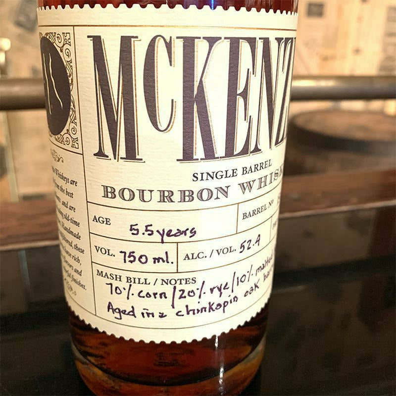 Mckenzie Single Barrel Bourbon #1511